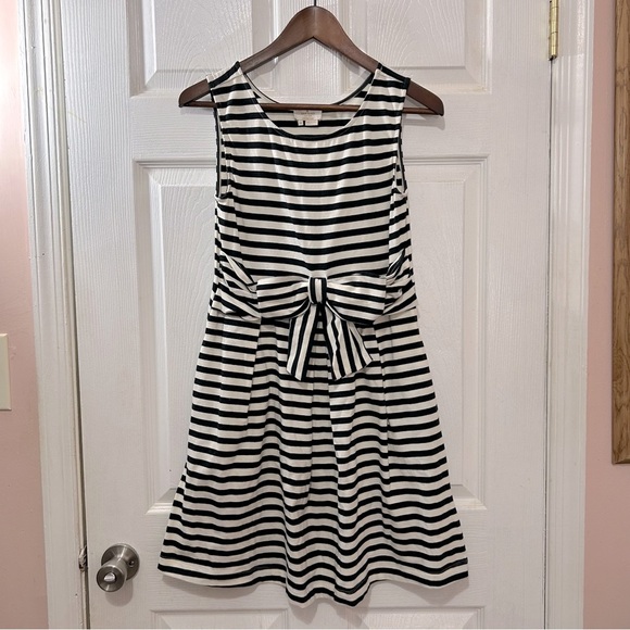 kate spade | Dresses | Kate Spade Girls Dress Black White Striped Size ...